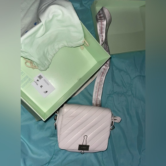 Bags | Off White Cross Body Bag | Poshmark